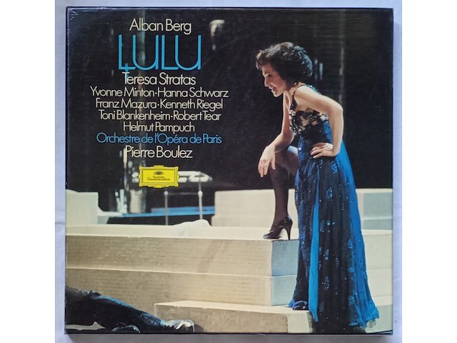 Alban Berg-T.Stratos,Y.Minton,H.Schwarz.- 4LPBOX Lulu