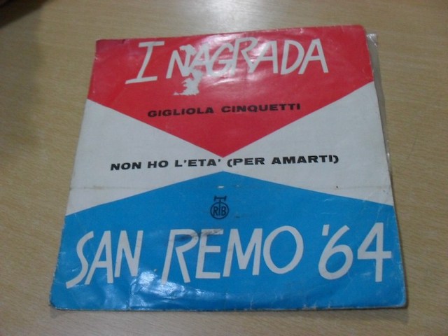 SAN REMO 64 - GIGLIOLA GINQUETTI