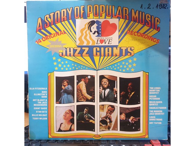 A Story Of Popular Music - Jazz Giants, LP