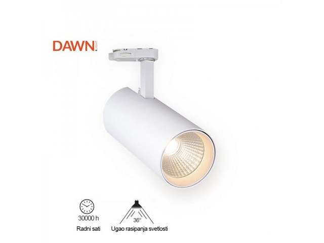 LED REF SINSKI JM-4069 20W 3000K 36° BELI (3-FAZE)