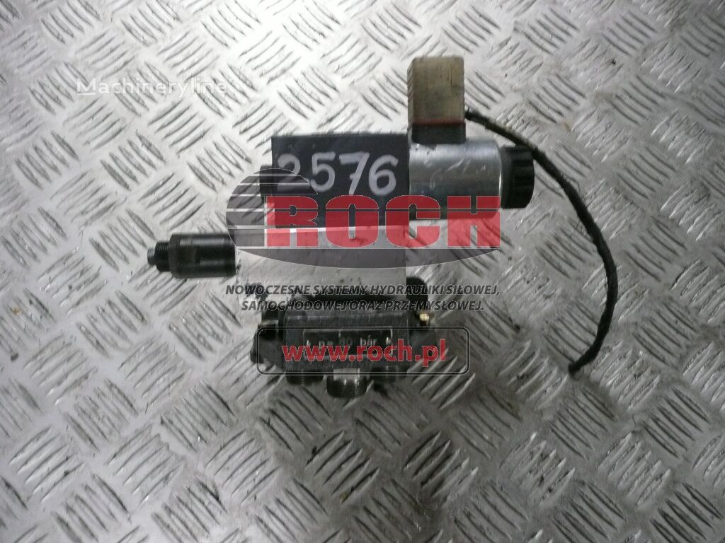 Rexroth ZDBK6VB2-11/100-80V 000123102405 + 4WE6C62/EG24N9K4/ZV + 24VDC 2 hidraulični razvodnik za bagera