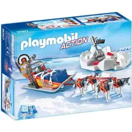 Playmobil zimska kolekcija haski vuča sanke