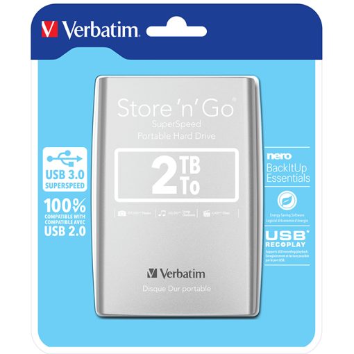 EKSTERNI HARD DISK VERBATIM 2TB USB 3.0