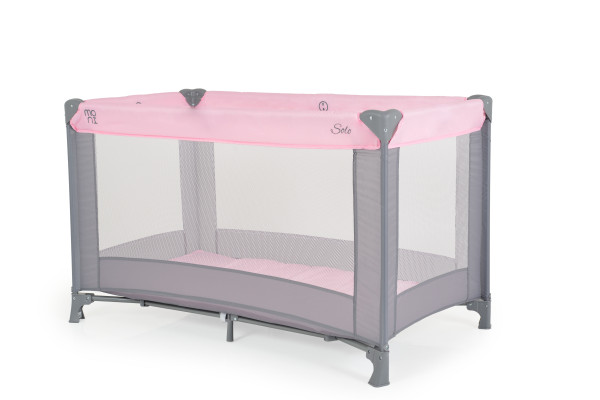 Krevetac za bebe SOLO 1 nivo, Cangaroo, Pink