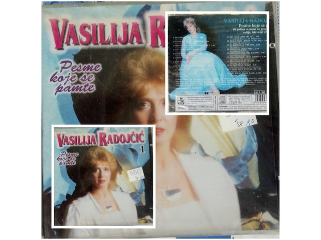 cd Vasilija Radojčić - Pesme koje se pamte