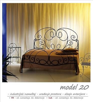 Doživotni kreveti od metala - Model 20