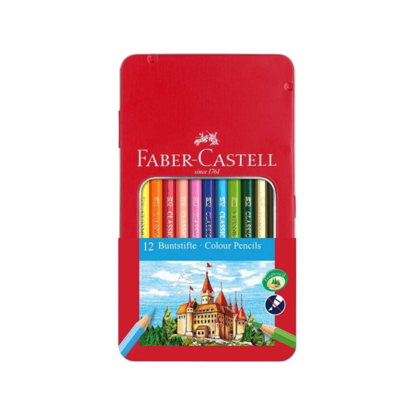 FABER CASTELL Bojice Eco Pencils Metal Box 1/12 115801