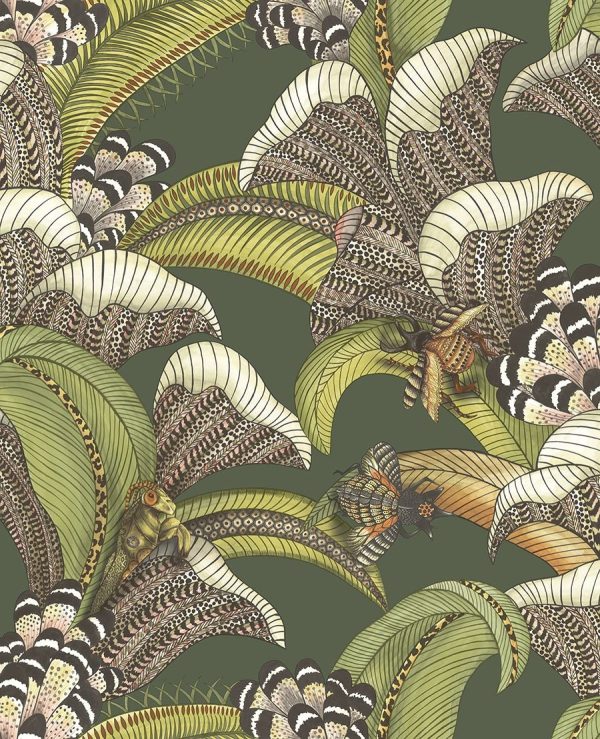 Hoopoe Leaves Wallpaper 119/1003 by Cole & Son