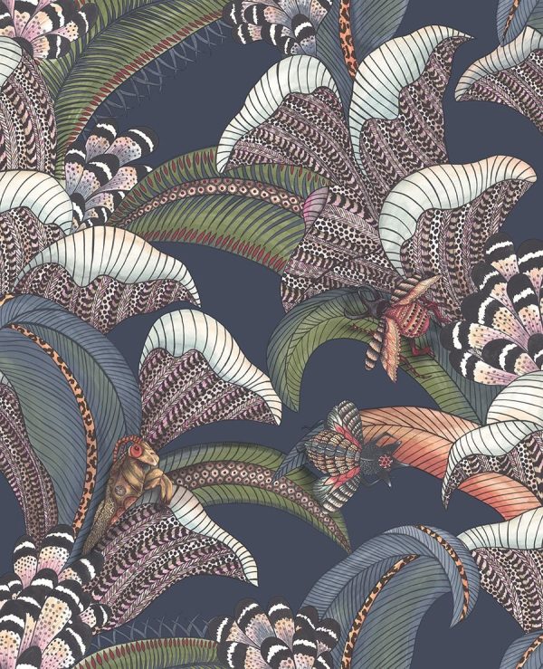 Hoopoe Leaves Wallpaper 119/1006 by Cole & Son