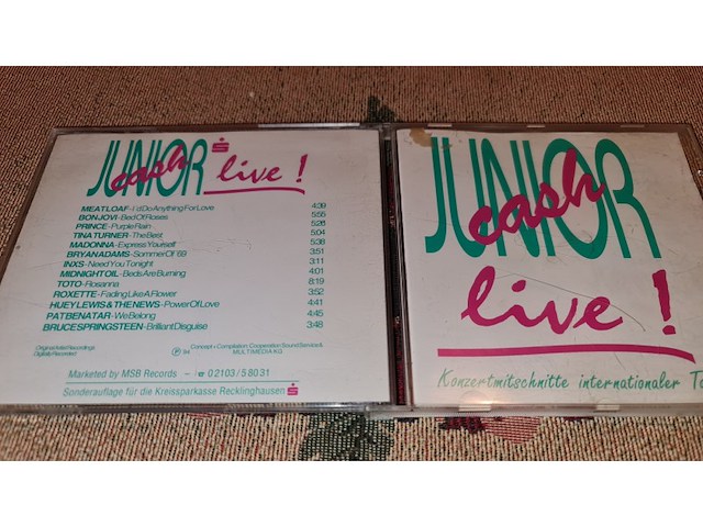 Junior Radio cash live! , VA promo , ORIGINAL