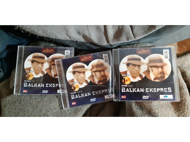 Balkan Ekspres 2, 10 epizoda na 3 dvd-a