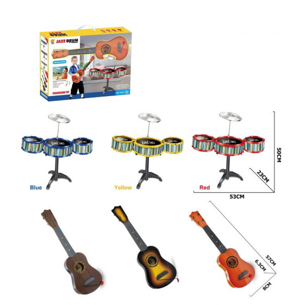 Igračka Bubanj i gitara set 422515