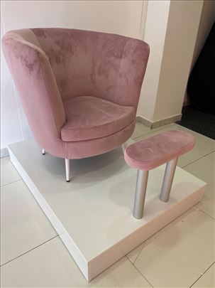 Pedikir fotelja/ Cvet+postolje+stalak za nogu