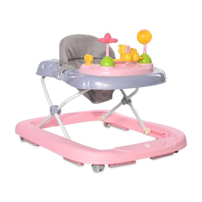 Lorelli Dubak za bebe Happy Land Bubblegum Pink Grey 10120430017