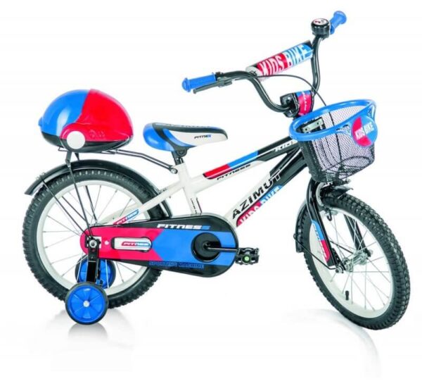 Dečiji bicikl Fitness 16“ – plavo-beli, 16015