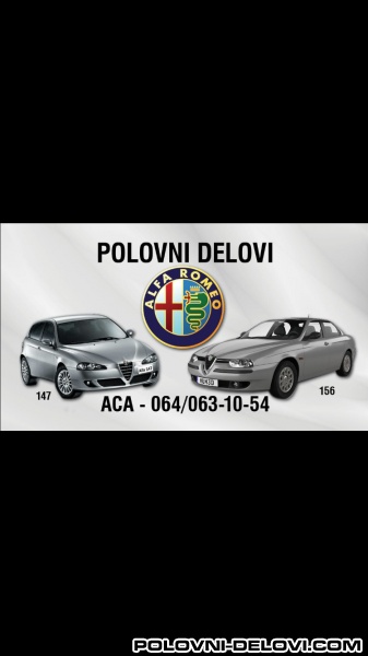 Alfa Romeo 147 Menjac I Delovi Menjaca