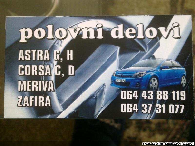 Opel Zafira Razni Delovi