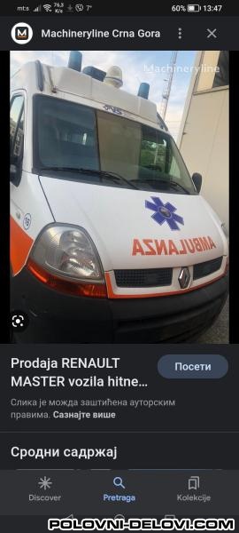 Renault Master Kompletan Auto U Delovima