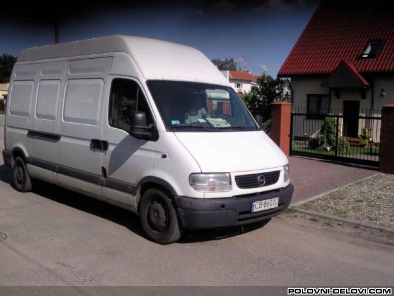 Opel movano Kompletan Auto U Delovima