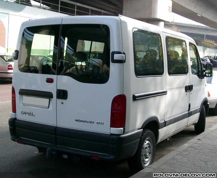 Opel Movano Stakla