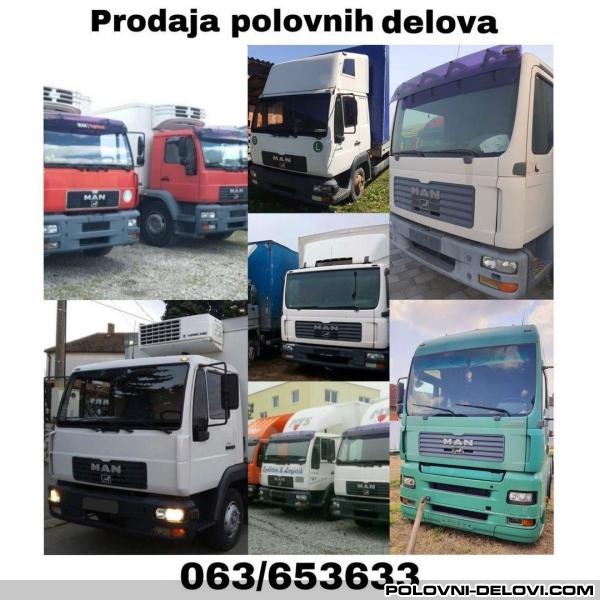 MAN POLOVNI DELOVI Kompletan Auto U Delovima