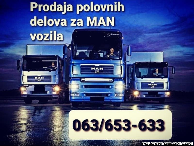 MAN Polovni delovi Kompletan Auto U Delovima