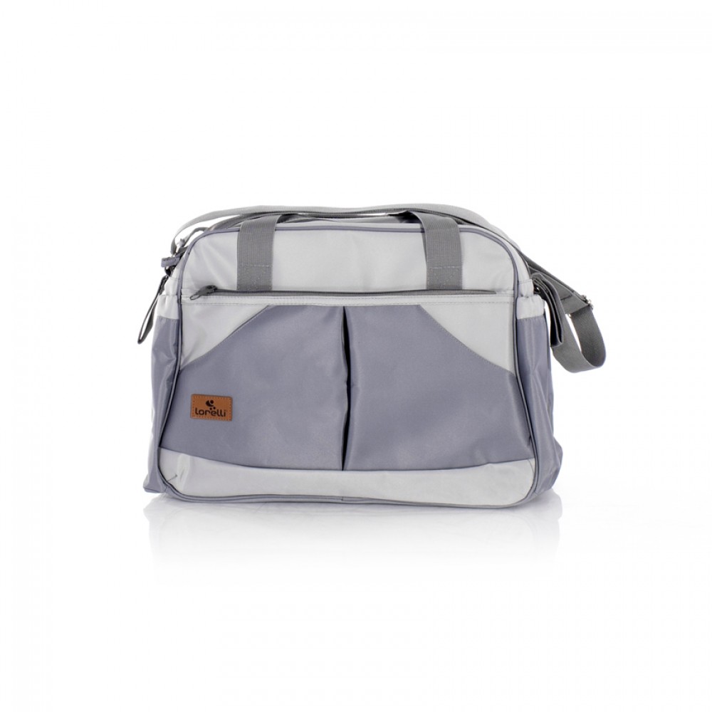 Torba za mame Sandra LightAndDark Grey