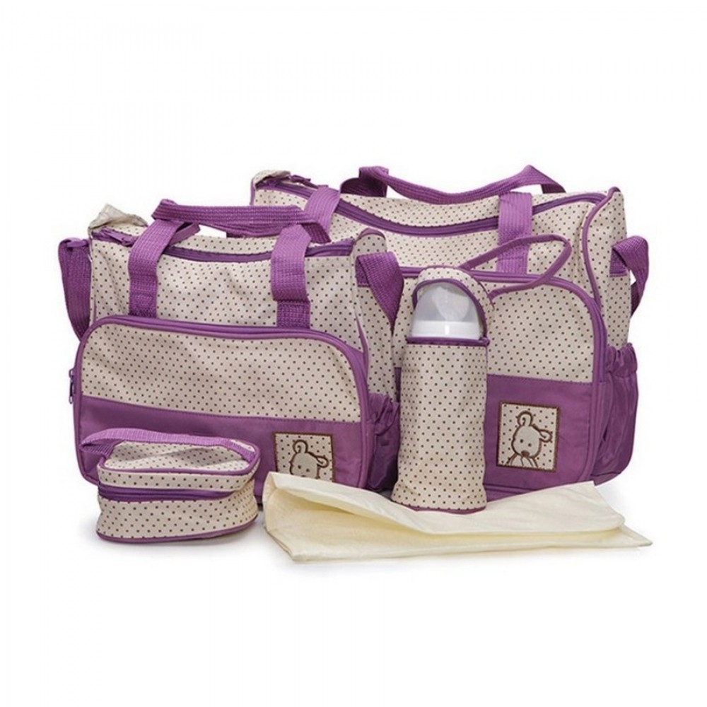 CANGAROO set torbi Stella Purple 4u1