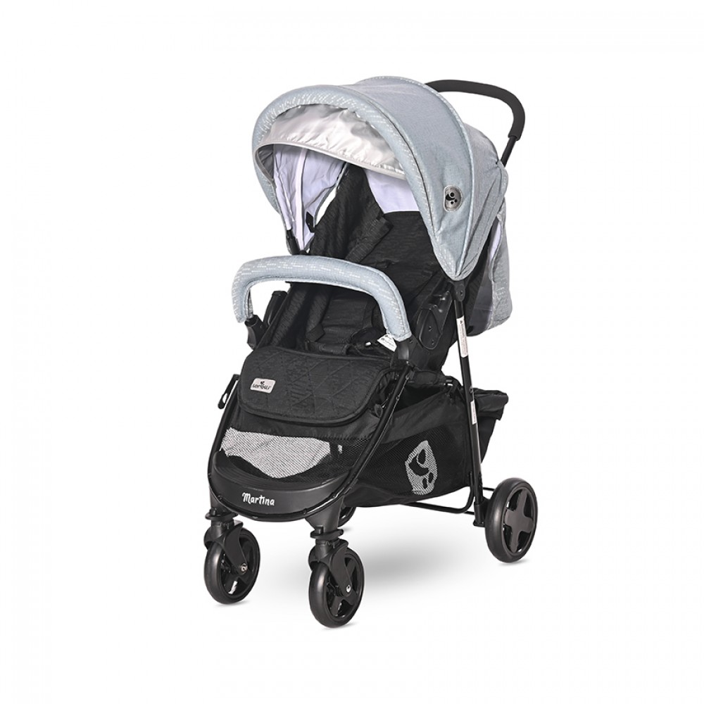 Lorelli kolica za bebe Martina Black/Silver Blue