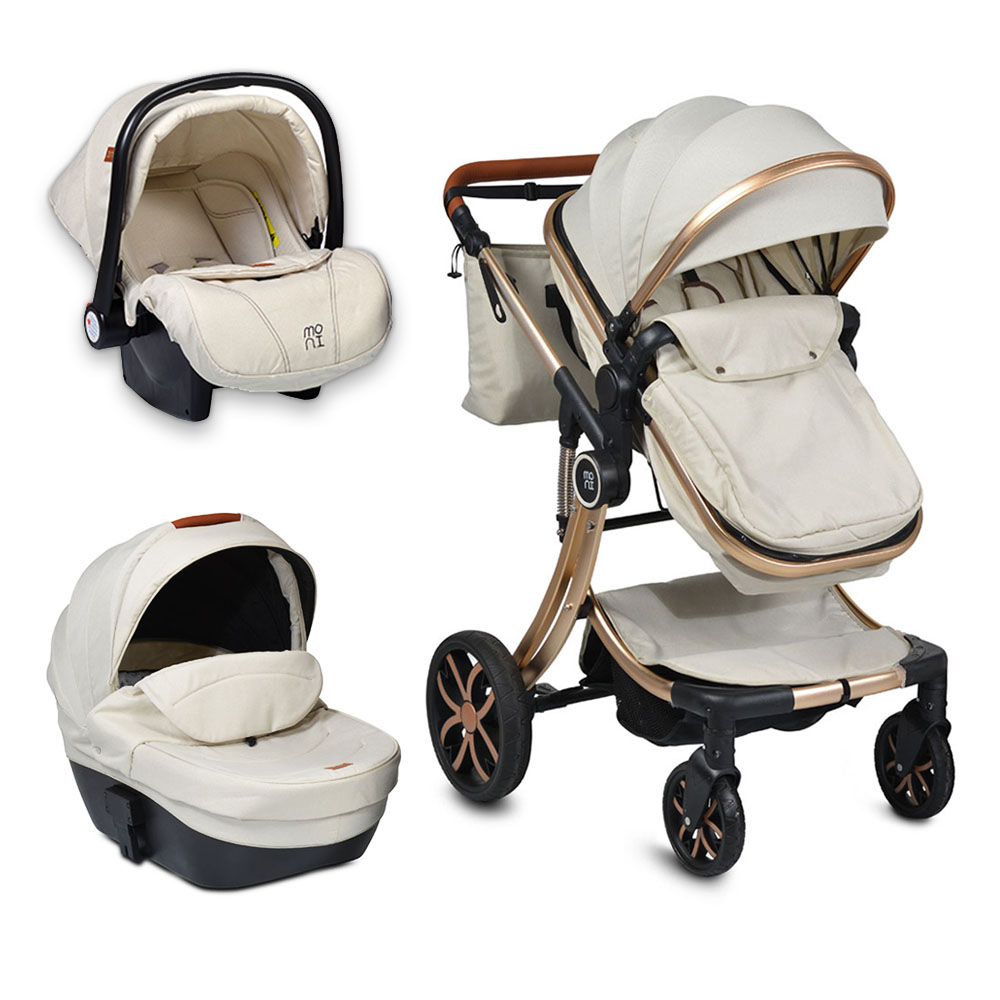 Cangaroo Polly kolica set 3u1 Beige