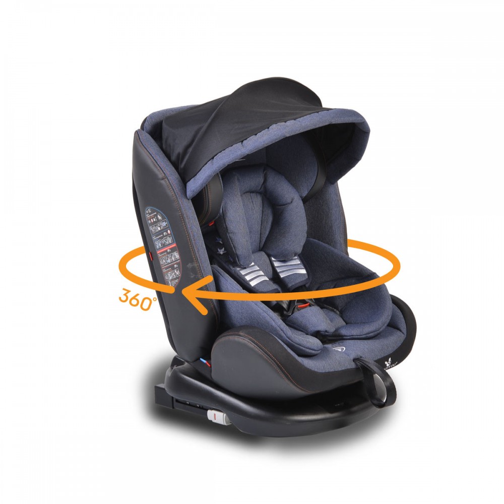 Auto sedište Pilot isofix 0-36kg Denim