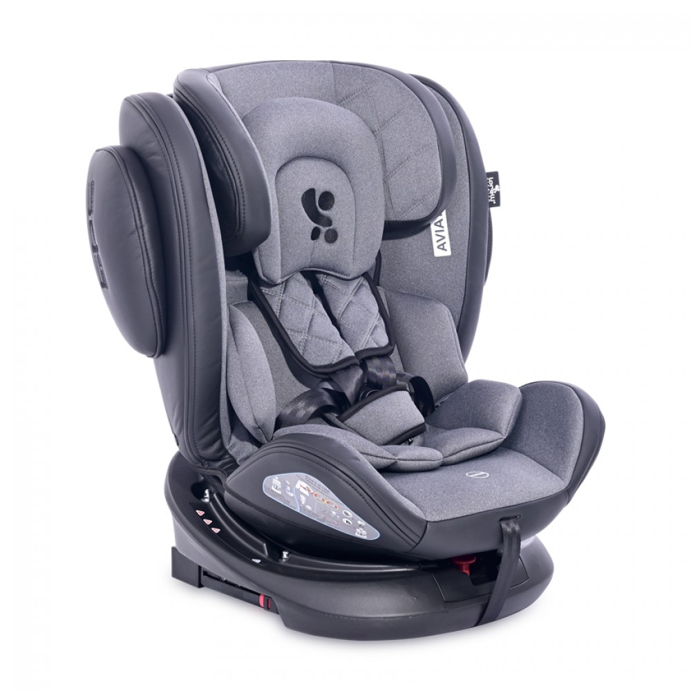 Auto sedište Aviator Isofix Black and Dark Grey 0-36kg