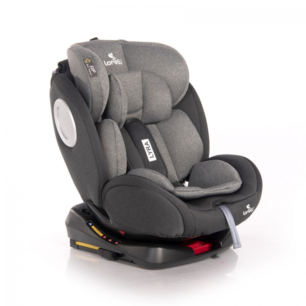 Auto sedište Lyra Isofix 0-36 kg, Black n Grey