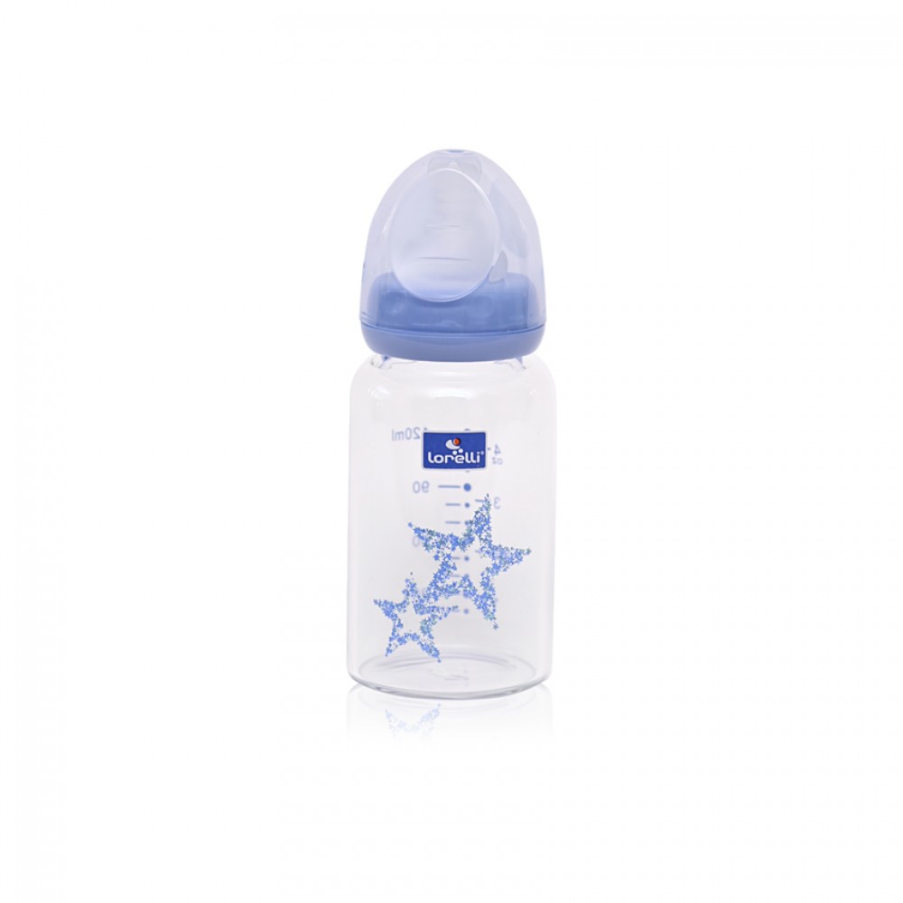 Staklena flašica sa anti-colic dodatkom 120ml