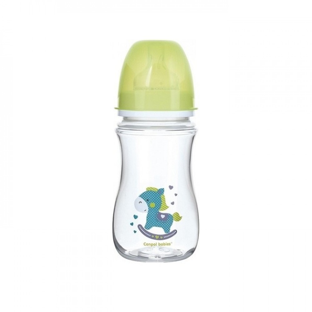 Flašica Wide Neck Easy Start 240ml Toys Green