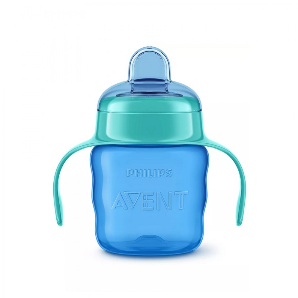 Avent sportska šolja sa ručkama 200ml, 6m+, plava