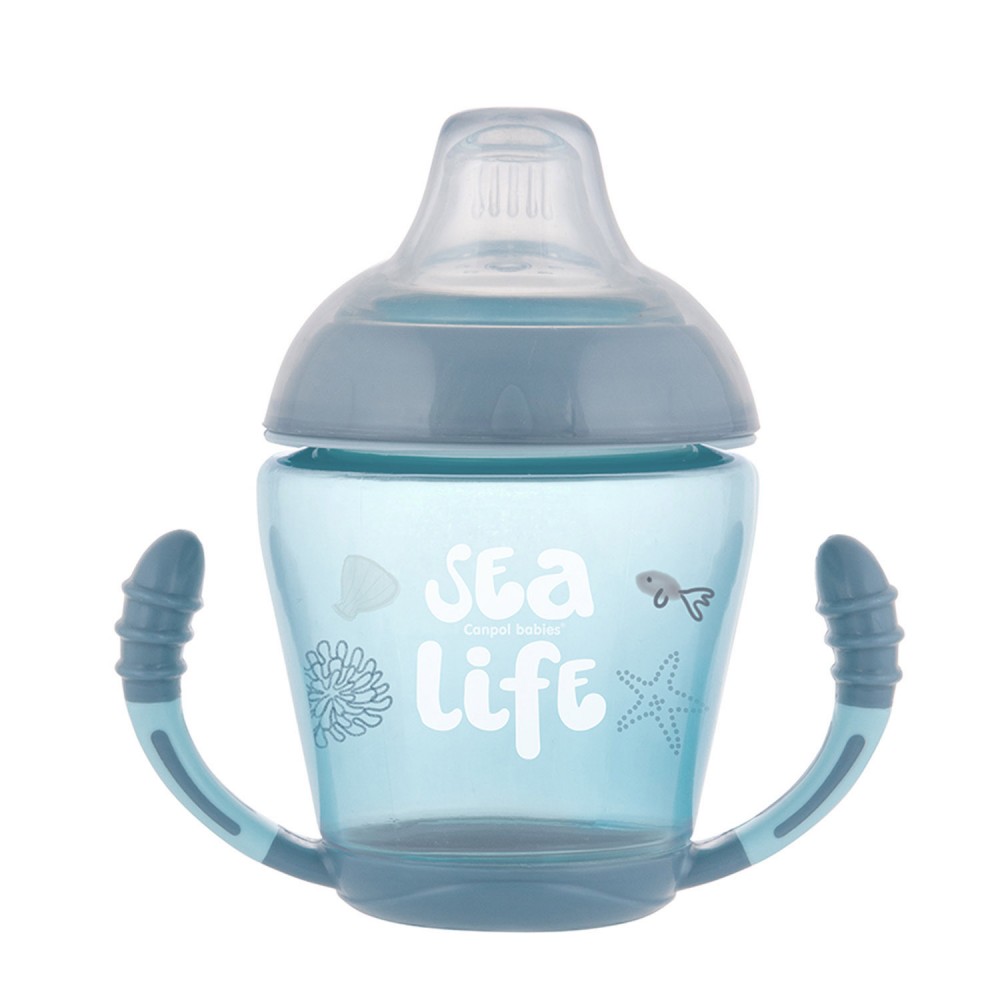 Canpol šolja Sea Life 230 ml, Grey