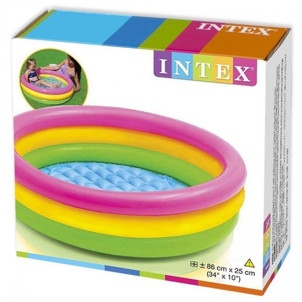 Intex bazenčić za bebe Duga 86 x 25cm