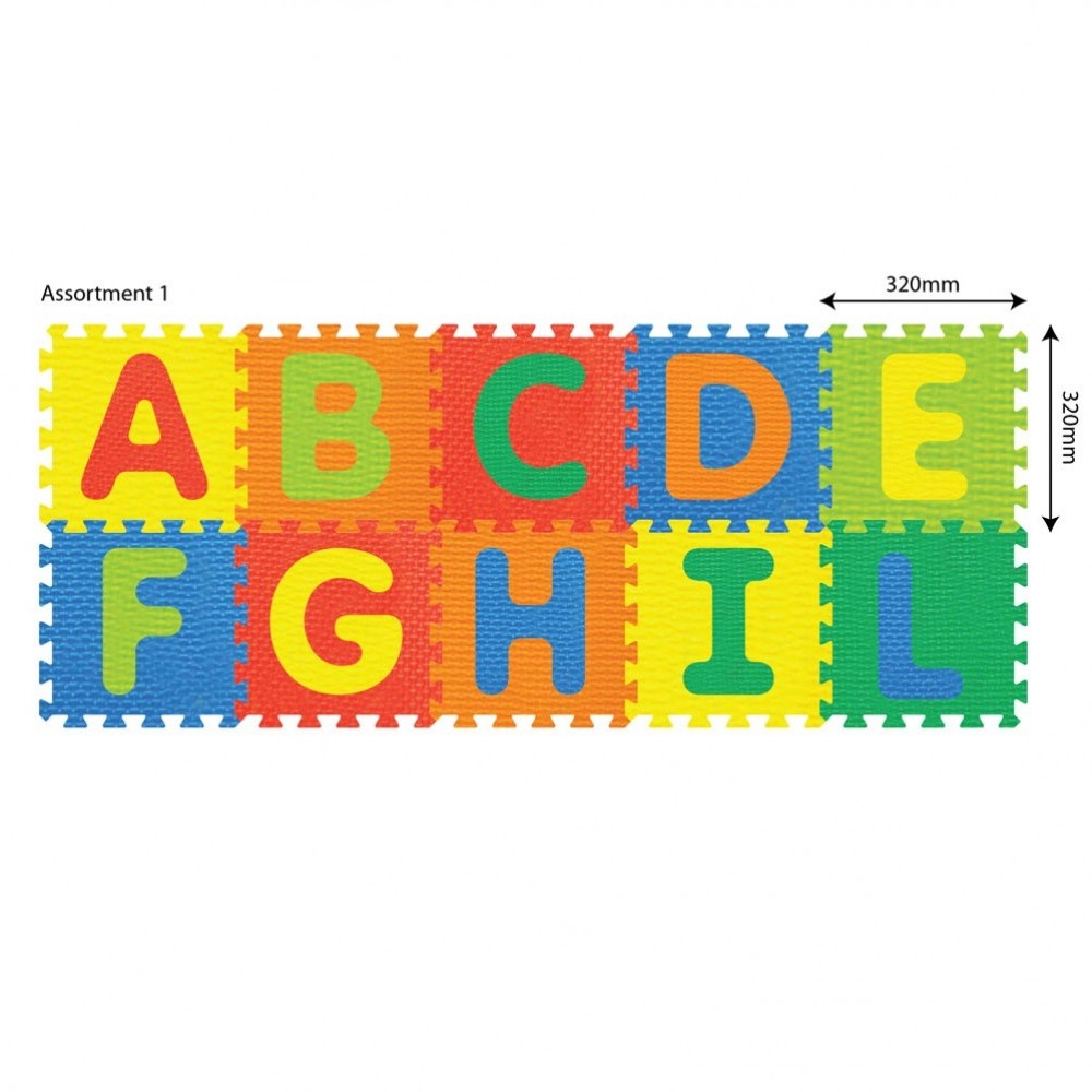 Podne puzle alfabet 10 kom