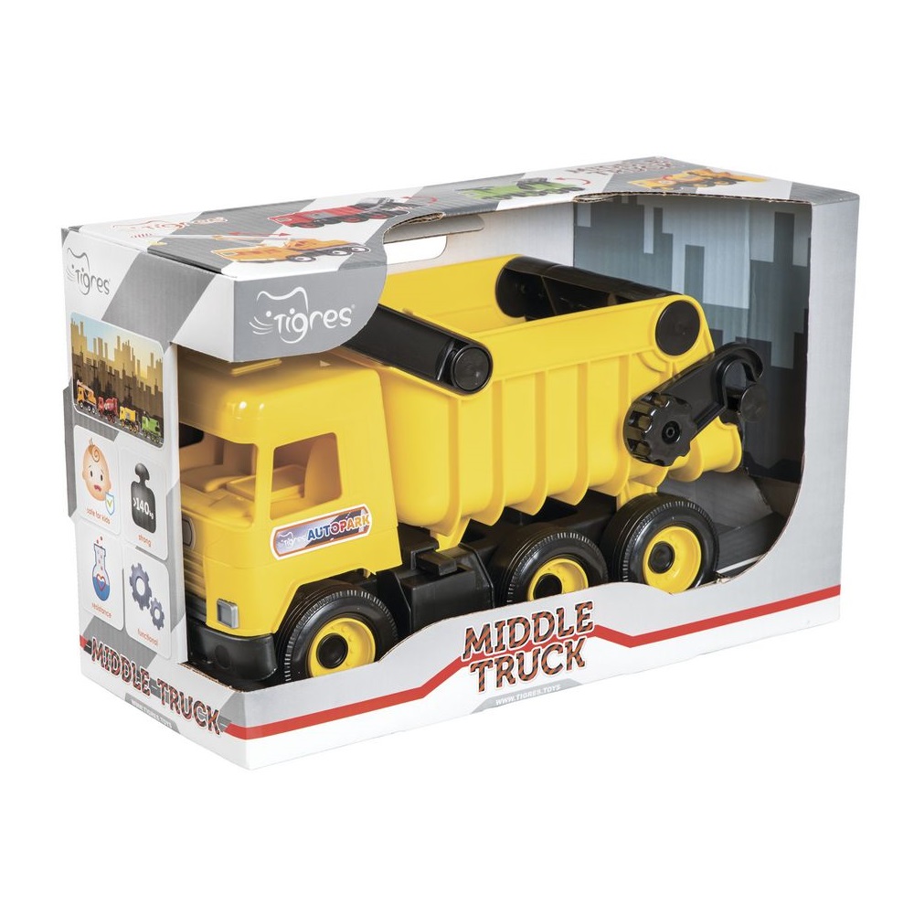 Igračka kamion kiper žuti