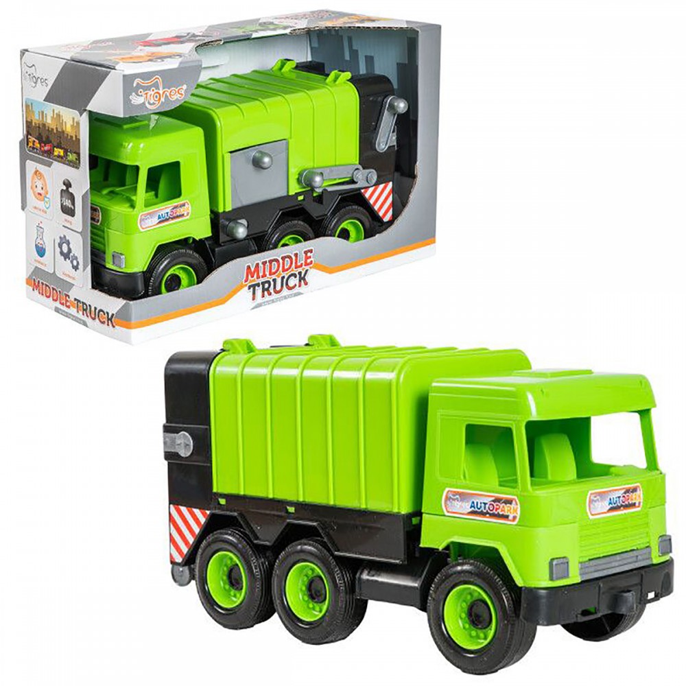 Igračka kamion đubretarac zeleni