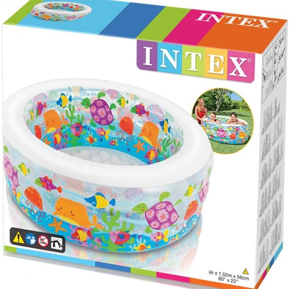 Intex dečji bazen akvarijum 152x56cm