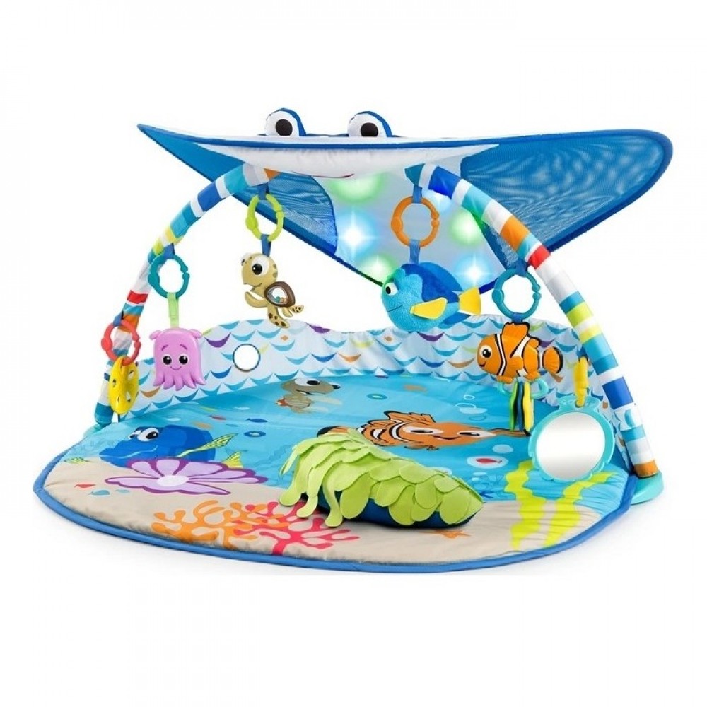 Kids II bebi podloga Mr.Ray Ocean and Lights Finding Nemo