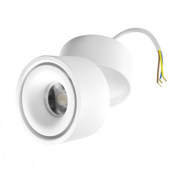 Nadgradna usmeriva LED lampa LDL-DO1-12/W-WH 12W 6400K bela