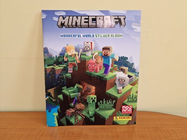 Album Minecraft Wonderful World novo