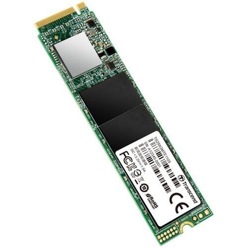 M.2 SSD 256GB NVMe 2280, (PCIe Gen3x4), 3D TLC, DRAM-less, Read 1,800 MB/s, Write 1,500 MB/s