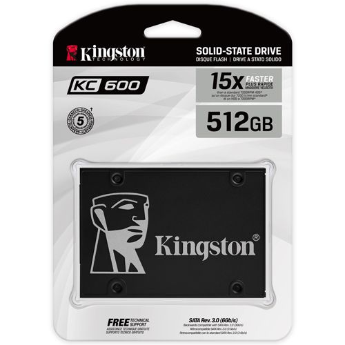 512GB 2.5" SATA III SKC600/512G SSDNow KC600 series