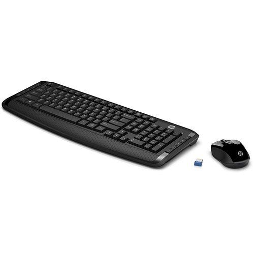 tastatura+miš 300 bežični set, crni