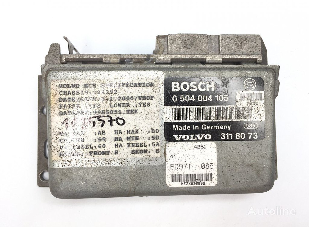 Bosch B12 (01.91-12.11) 3118073 upravljačka jedinica za Volvo B6, B7, B9, B10, B12 bus (1978-2011) autobusa