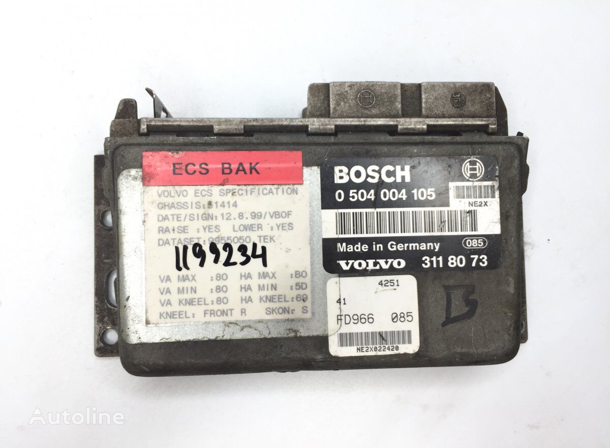 Bosch B10M (01.78-12.03) 3118073 upravljačka jedinica za Volvo B6, B7, B9, B10, B12 bus (1978-2011) autobusa